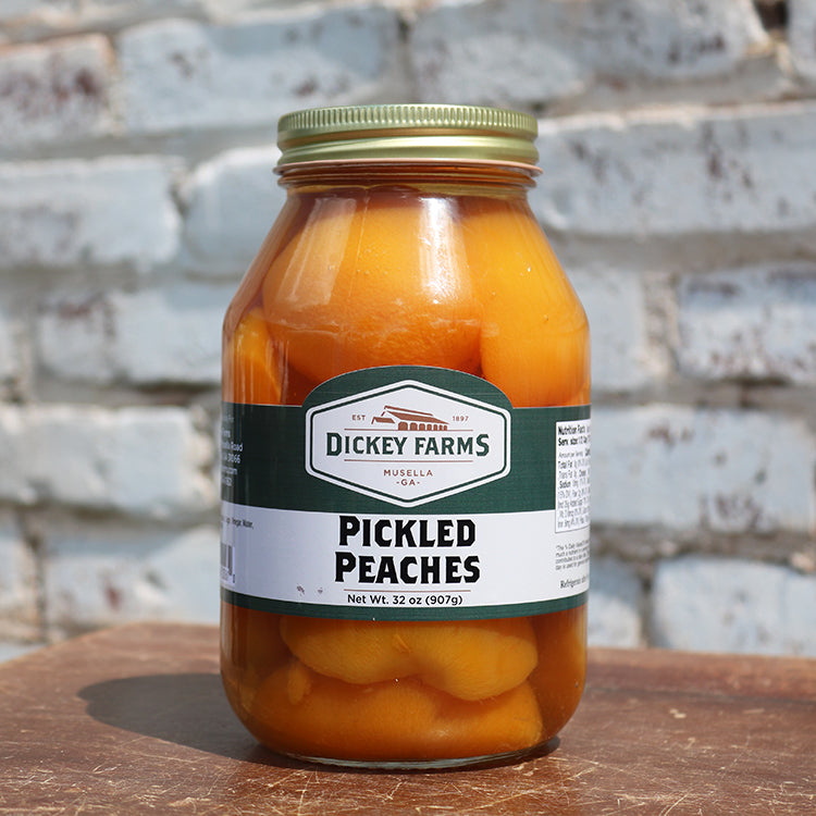 Pickled Peach Halves - 32oz – Dickey Farms